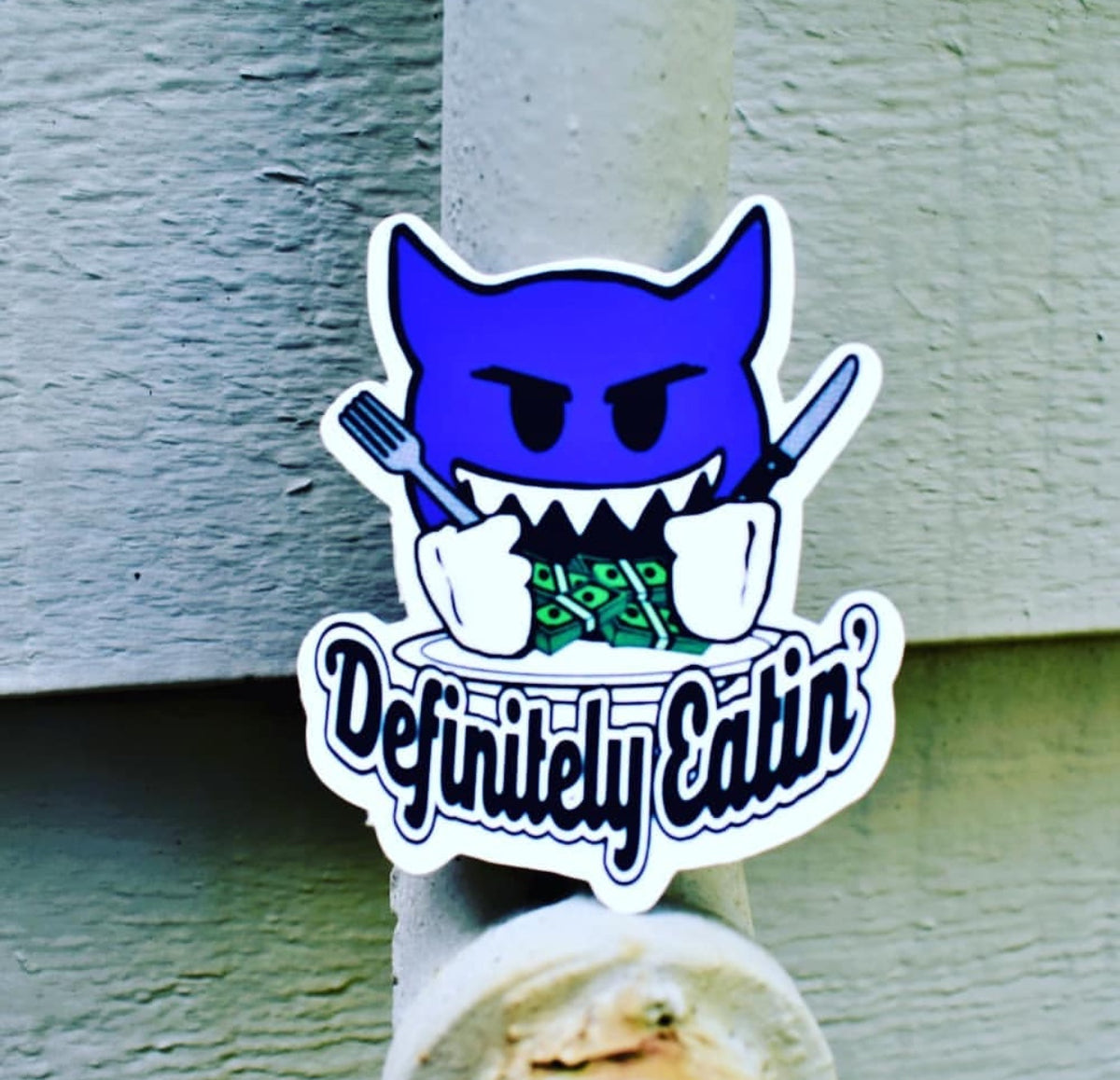 Signature Sticker – Definitely Eatin'